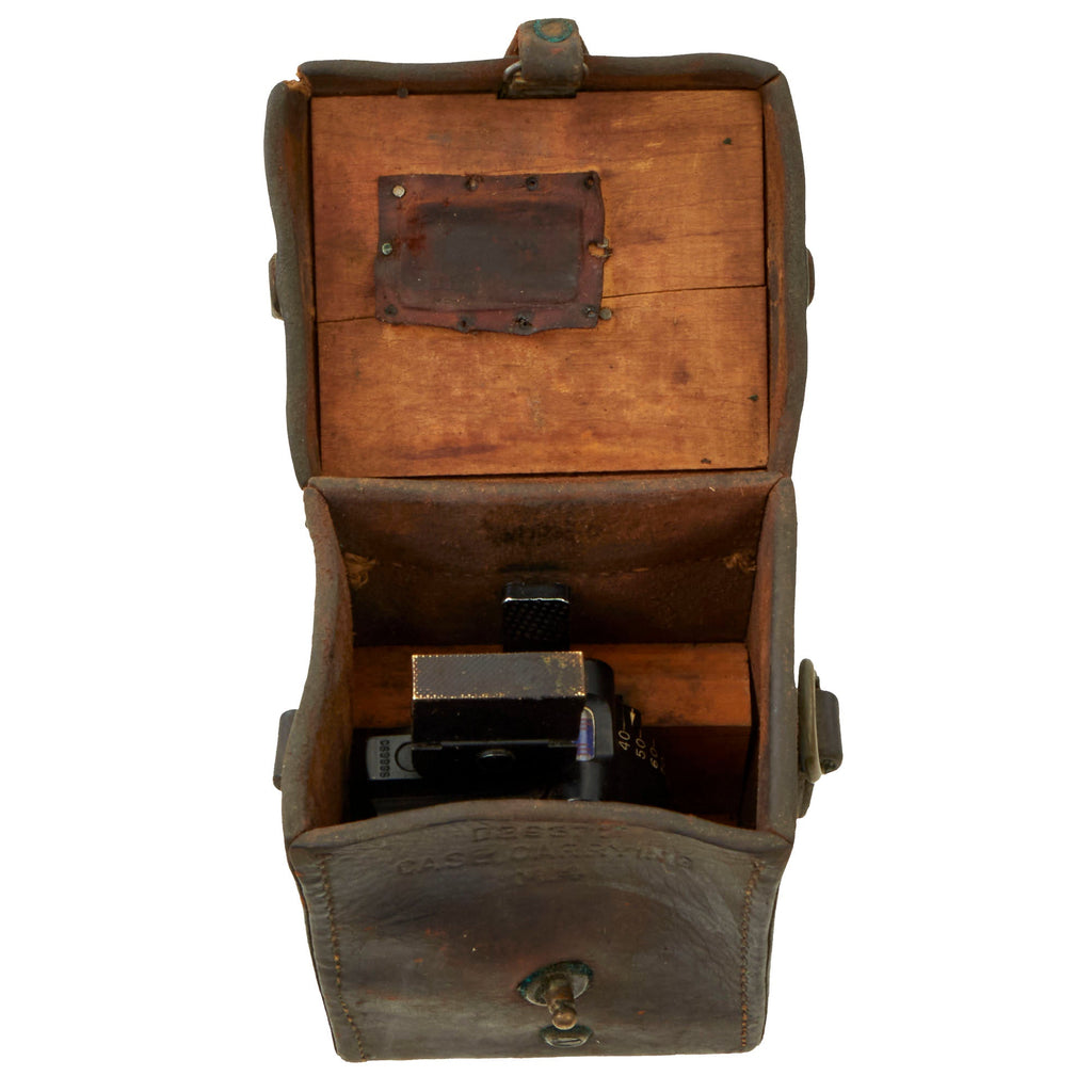Original U.S. WWII Era M4 Collimator Sight With Leather Carry Case - A ...