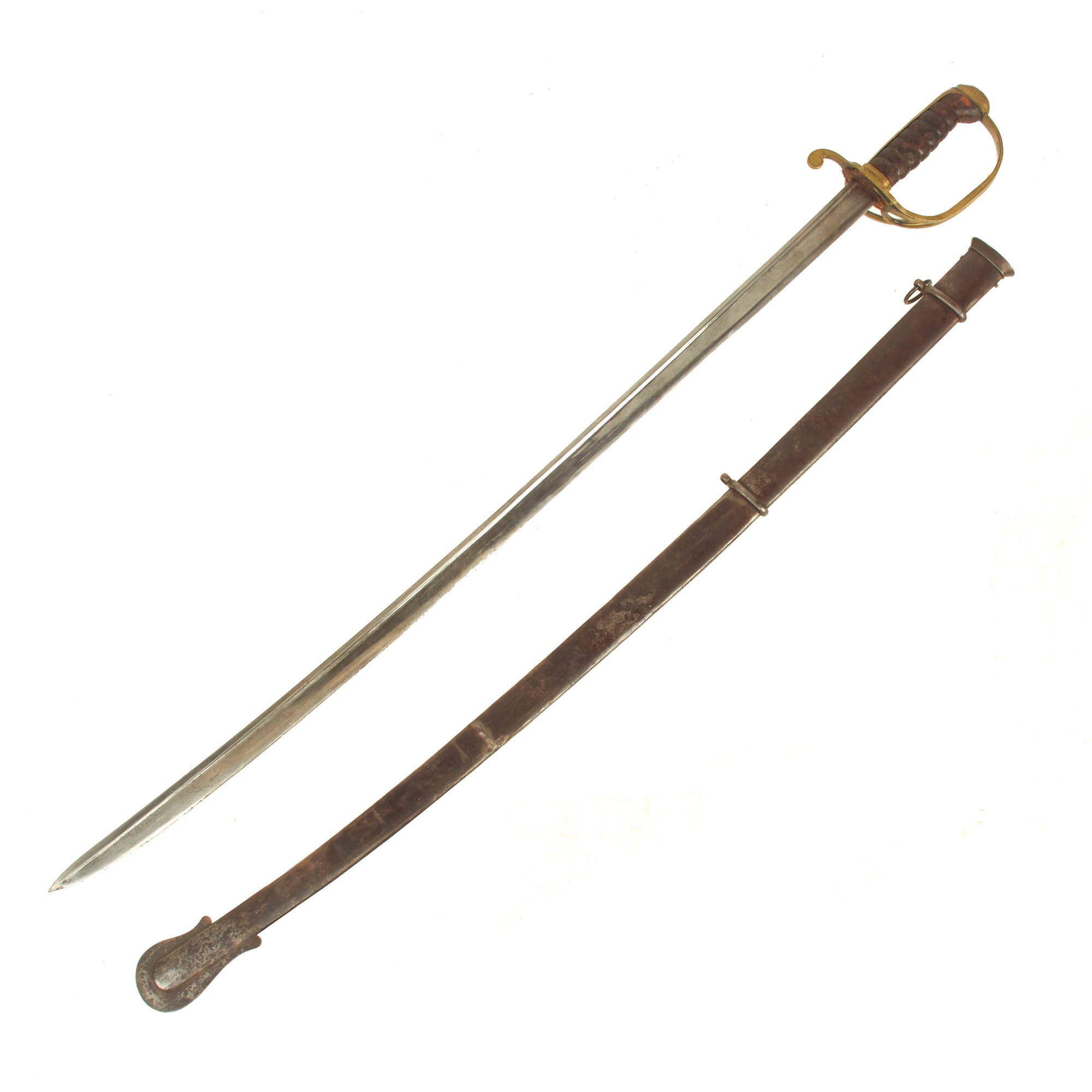 Original U.S. Early 19th Century Model 1833 Dragoon Saber By N.P. Ames ...