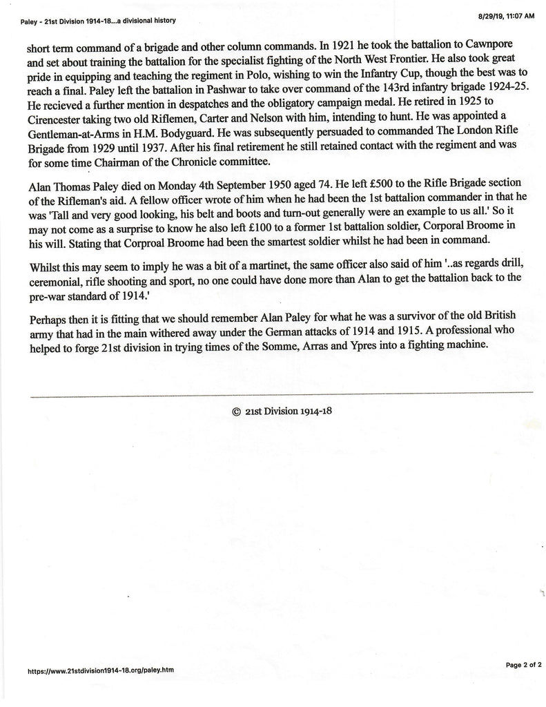 Original British Victorian P-1845 Numbered Infantry Regiment Nickel Pl ...