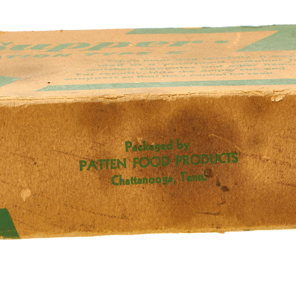 Original U.S. WWII K-Ration "Morale Series" Supper Meal Unit by Patten ...