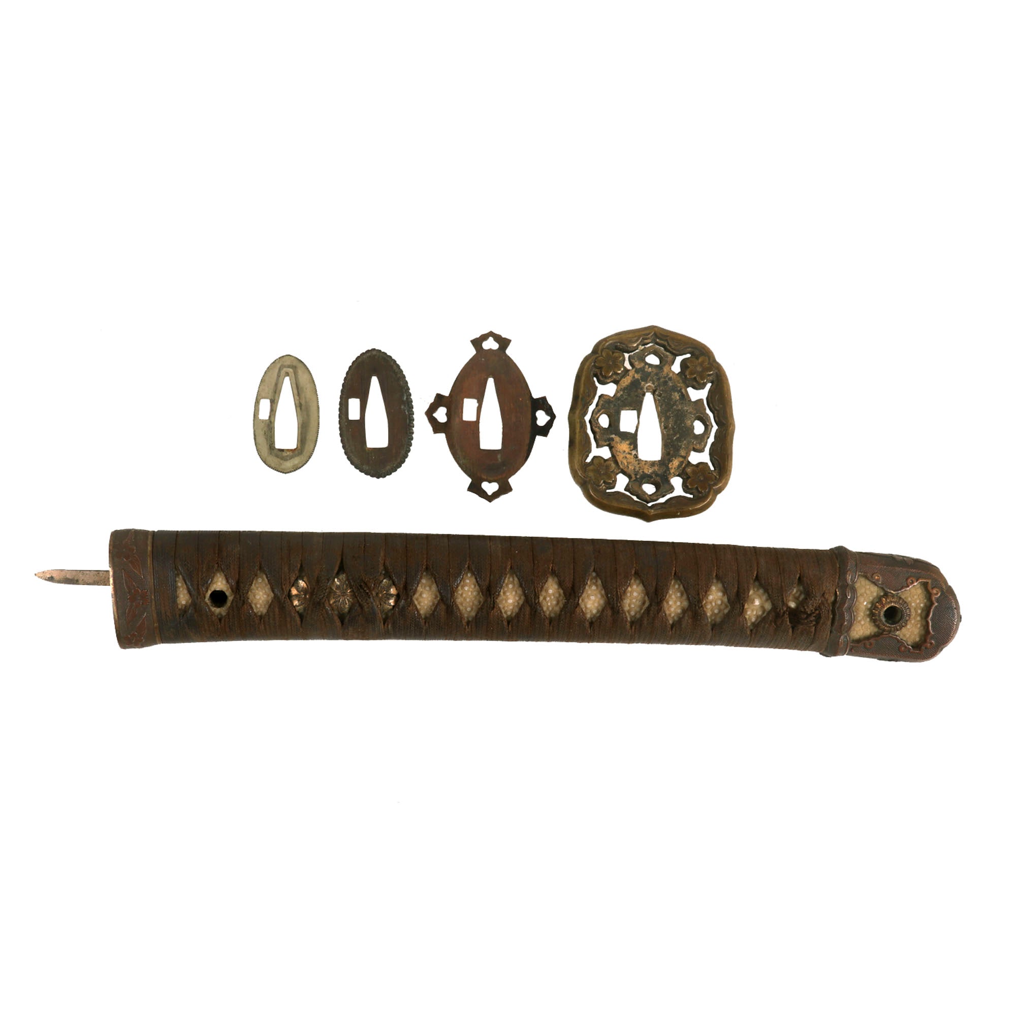 Original Japanese WWII Bullet Damaged Type 98 Shin-Gunto Katana Sword ...