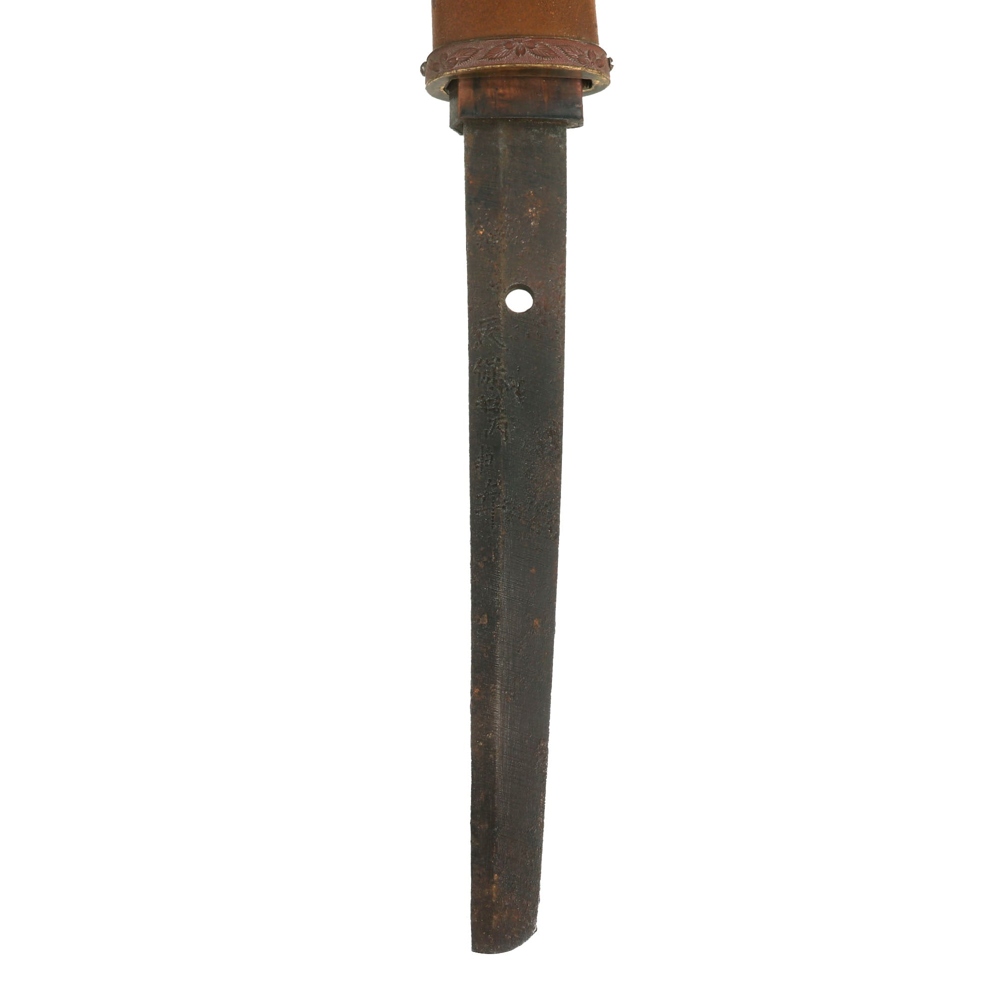 Original Japanese WWII Bullet Damaged Type 98 Shin-Gunto Katana Sword ...