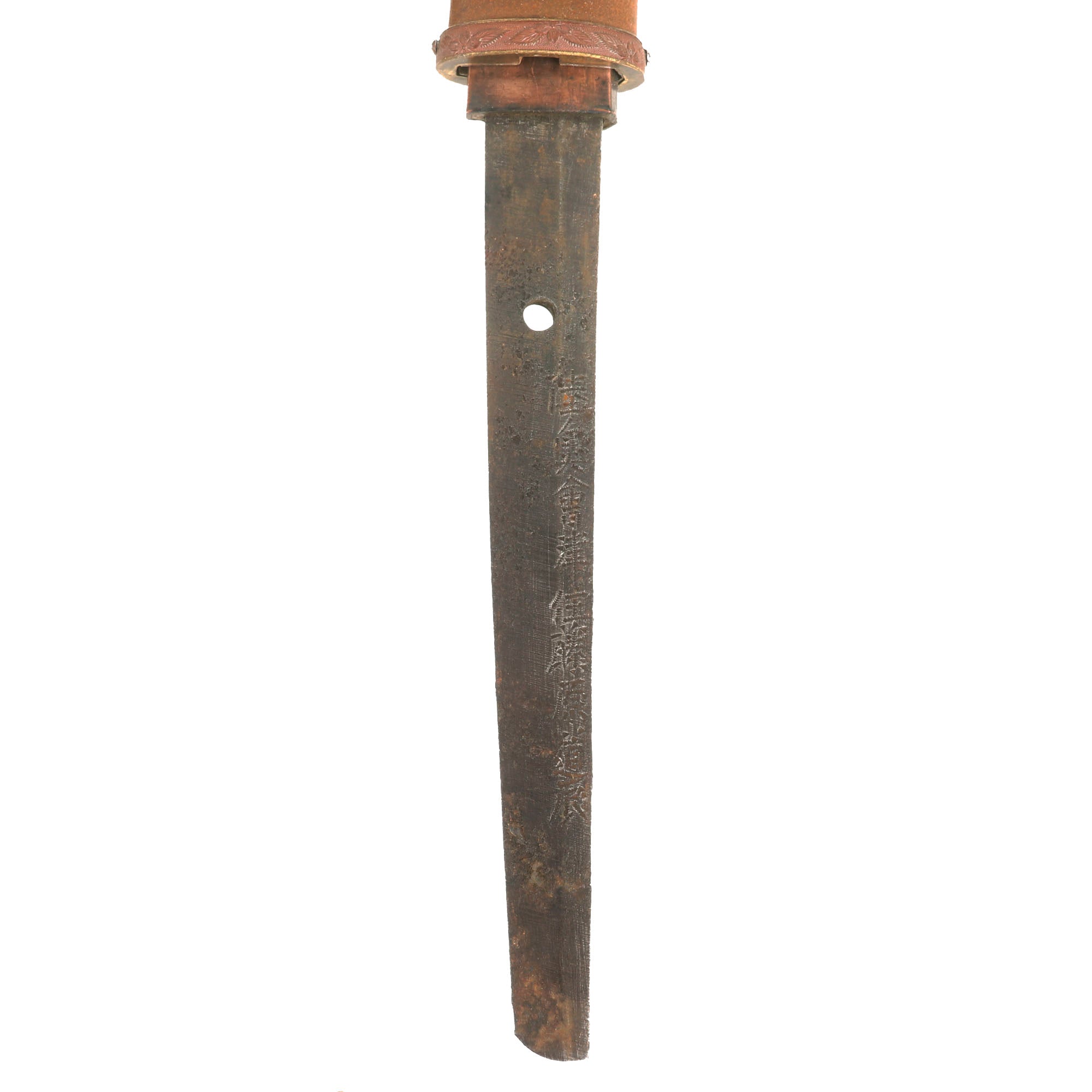 Original Japanese WWII Bullet Damaged Type 98 Shin-Gunto Katana Sword ...