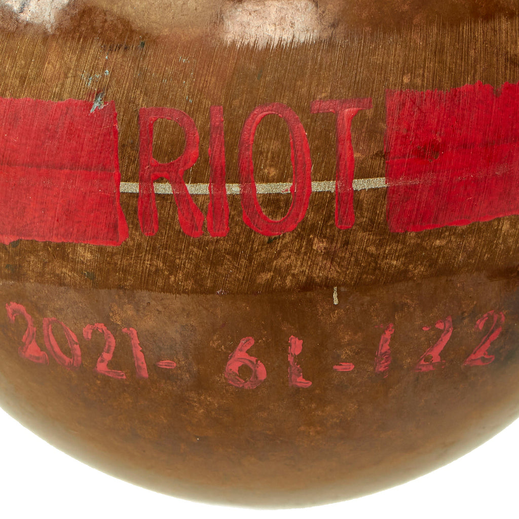 Original U.S. Vietnam War Era Inert M25A2 CS Gas Riot Control Grenade ...