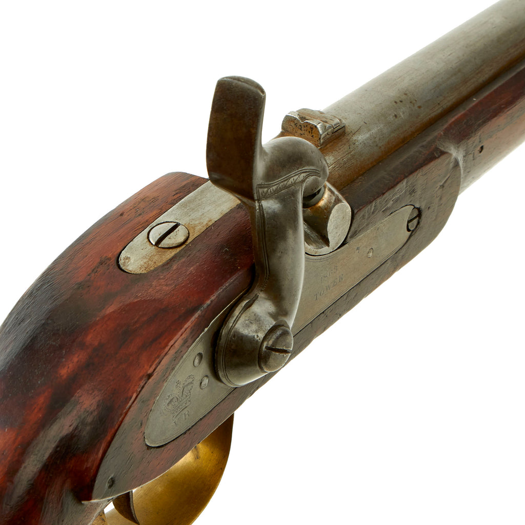 Original British P-1858 Tower Marked Lancer’s Rifled Percussion Pistol ...