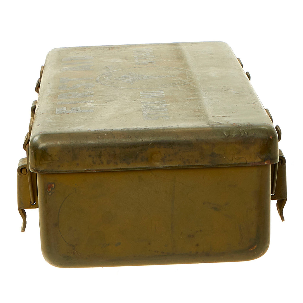 Original U.S WWII Jeep Emergency First Aid Kit 12 Unit - Complete ...