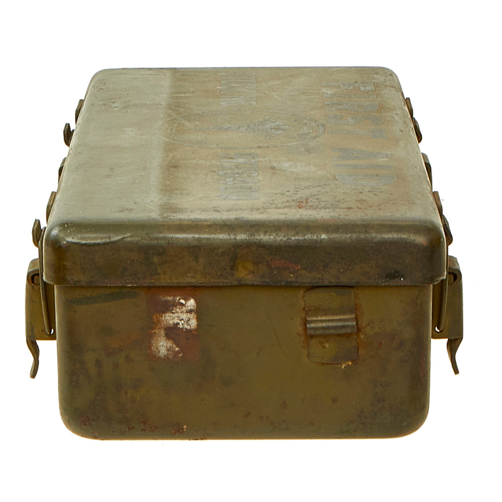 Original U.S WWII Jeep Emergency First Aid Kit 12 Unit - Complete ...