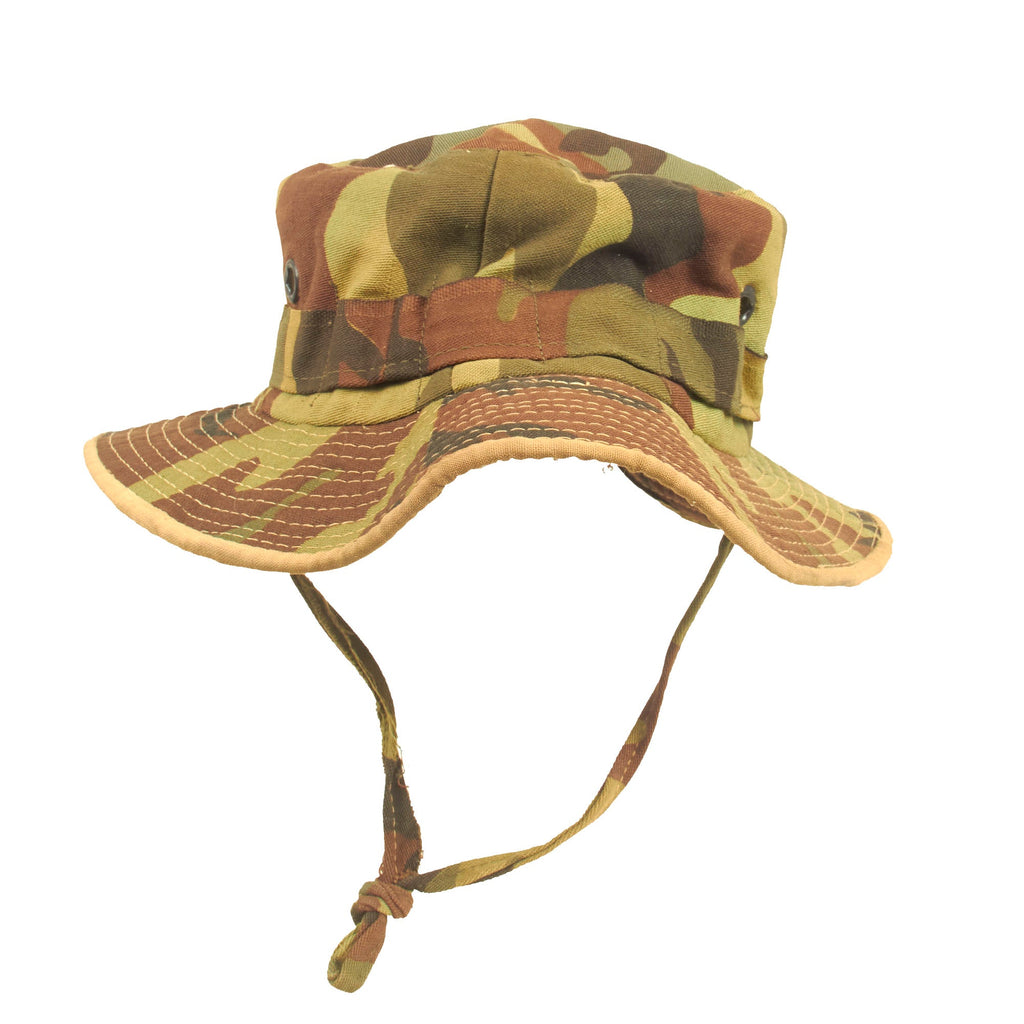 Original U.S. Vietnam War ARVN Camouflage In Country Made Boonie Cap ...