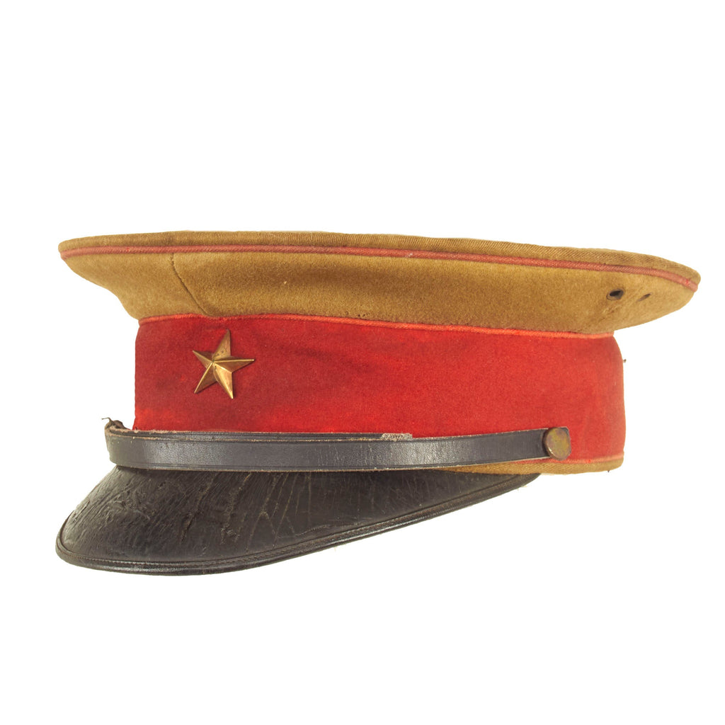 Original WWII Imperial Japanese Army Type 45 Officer Visor Cap ...