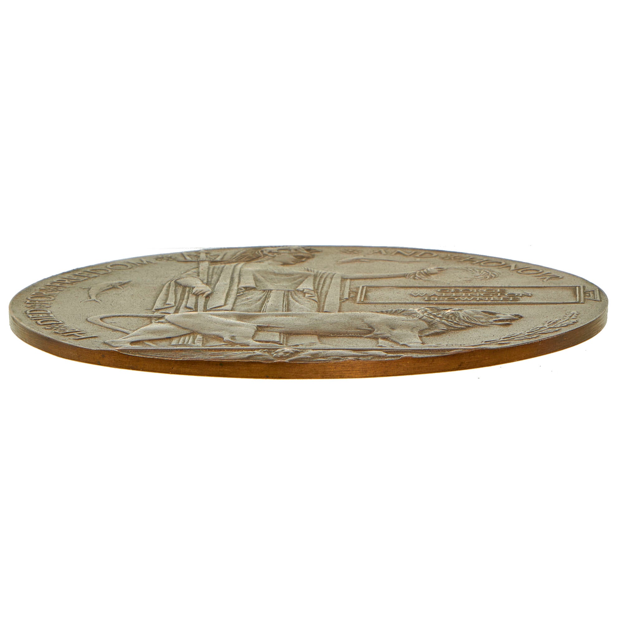 Original British WWI KIA Death Penny Soldier Memorial - George Walling ...