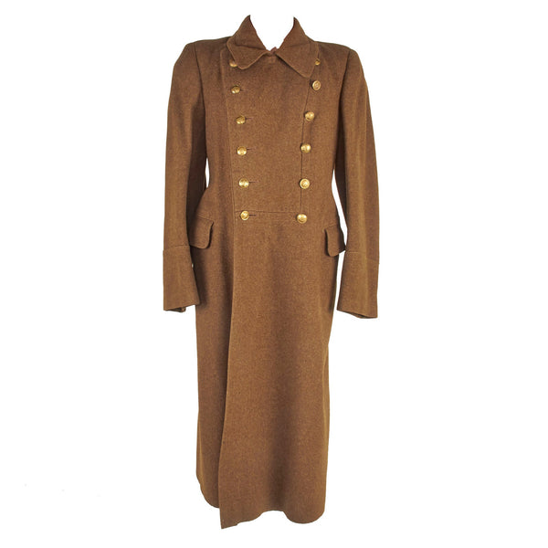 Original Soviet WWII Red Army Green Wool Greatcoat Made From U.S. Lend ...