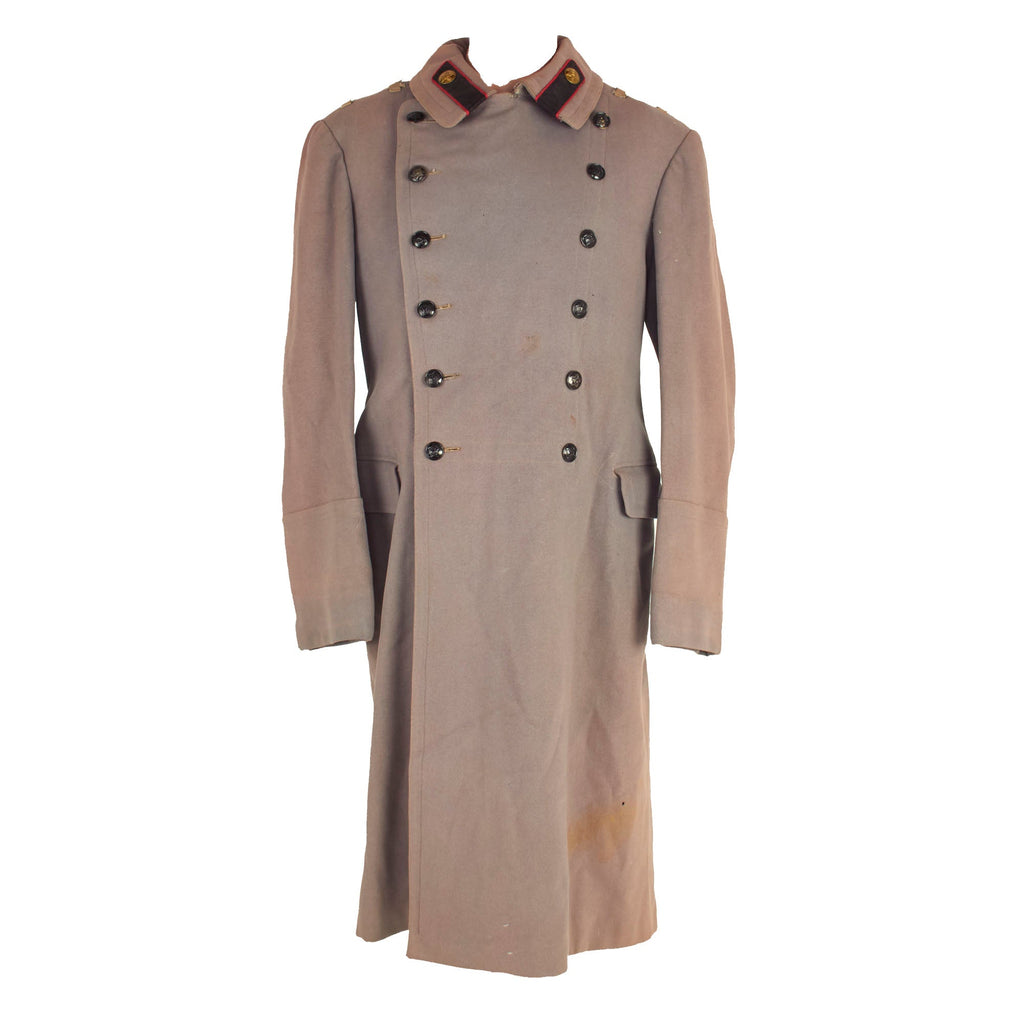 Original Soviet WWII Red Army Armor Artillery Officer’s Wool Greatcoat ...