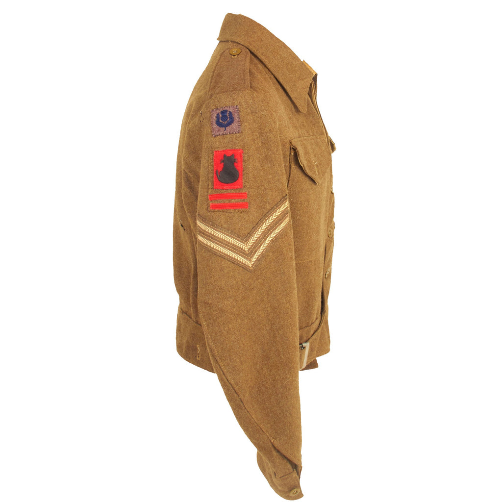 Original British WWII Era 56th London Infantry Division Battledress Un ...