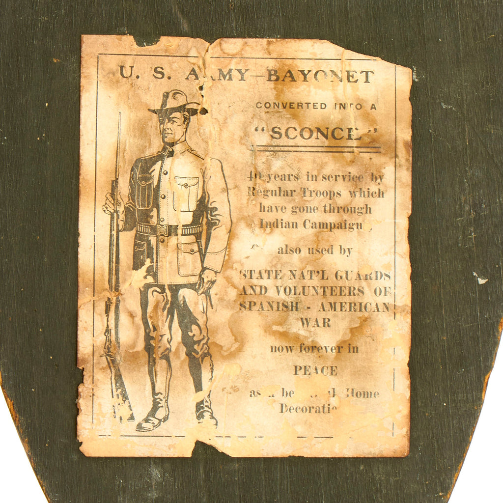 Original U.S. Springfield Trapdoor M1873 Rifle Socket Bayonets Repurpo ...