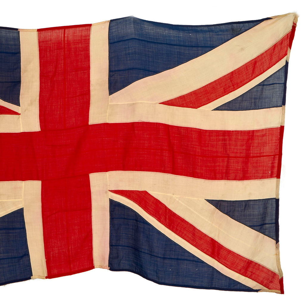 Original British WWI Era Union Jack Multi-Piece Wool Flag - 51” x 100 ...