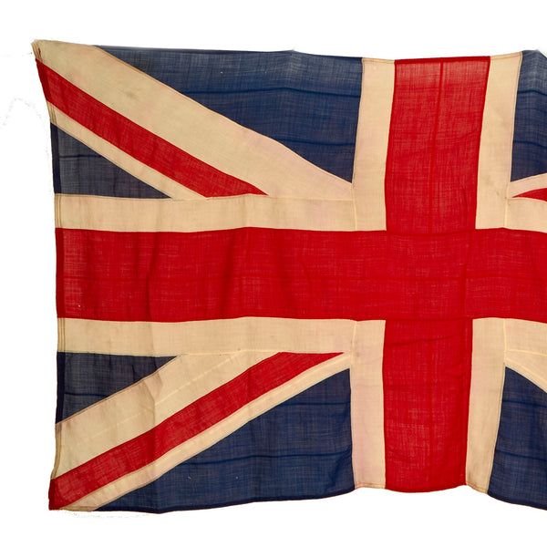 Original British WWI Era Union Jack Multi-Piece Wool Flag - 51” x 100 ...