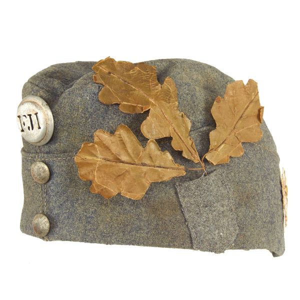 Original Austro-Hungarian WWI Named Enlisted Man's Overseas Cap With E ...