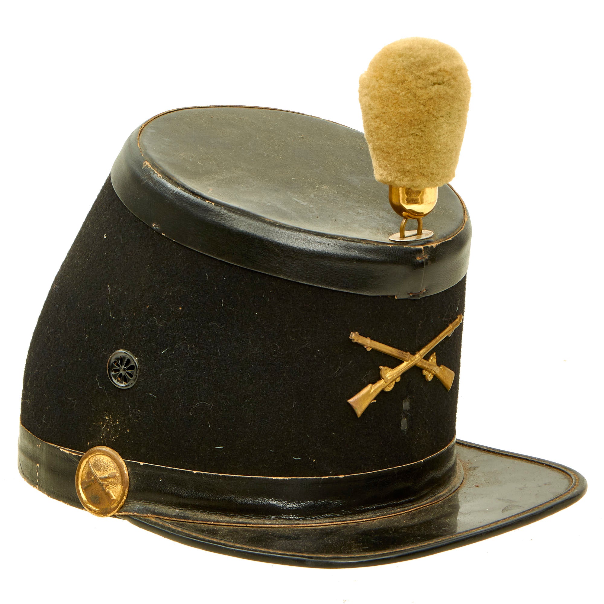 Original U.S. Indian Wars US Army Infantry “Albert Cap” Style Shako ...