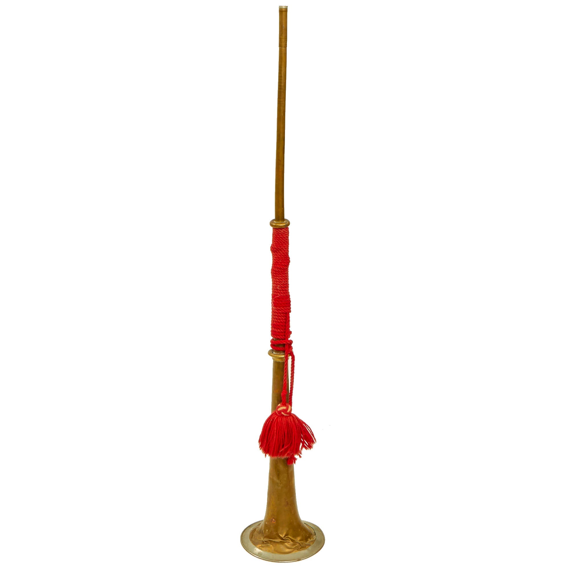 Original Austro-Hungarian WWI Fanfare “Herald” Brass Ceremonial Trumpe ...