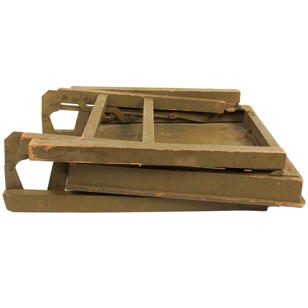 Original U.S. WWII Era Leg-O-Matic Wooden Folding Chair – International ...