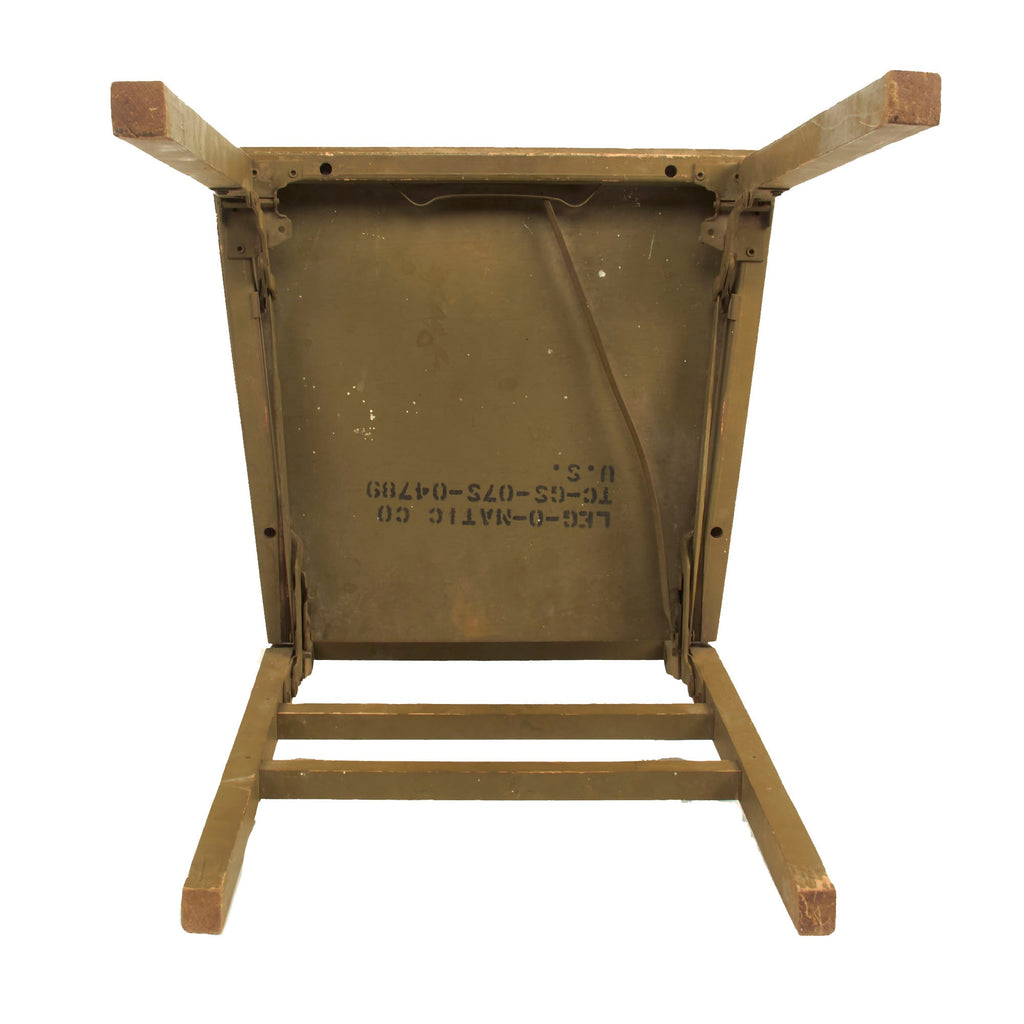 Original U.S. WWII Era Leg-O-Matic Wooden Folding Chair – International ...