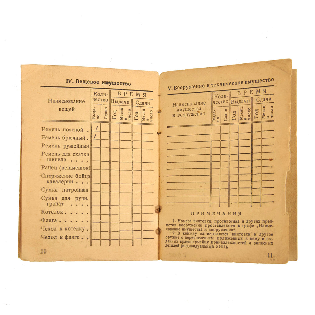 Original Soviet WWII Red Army Gear Lot With Holster - 14 Items ...