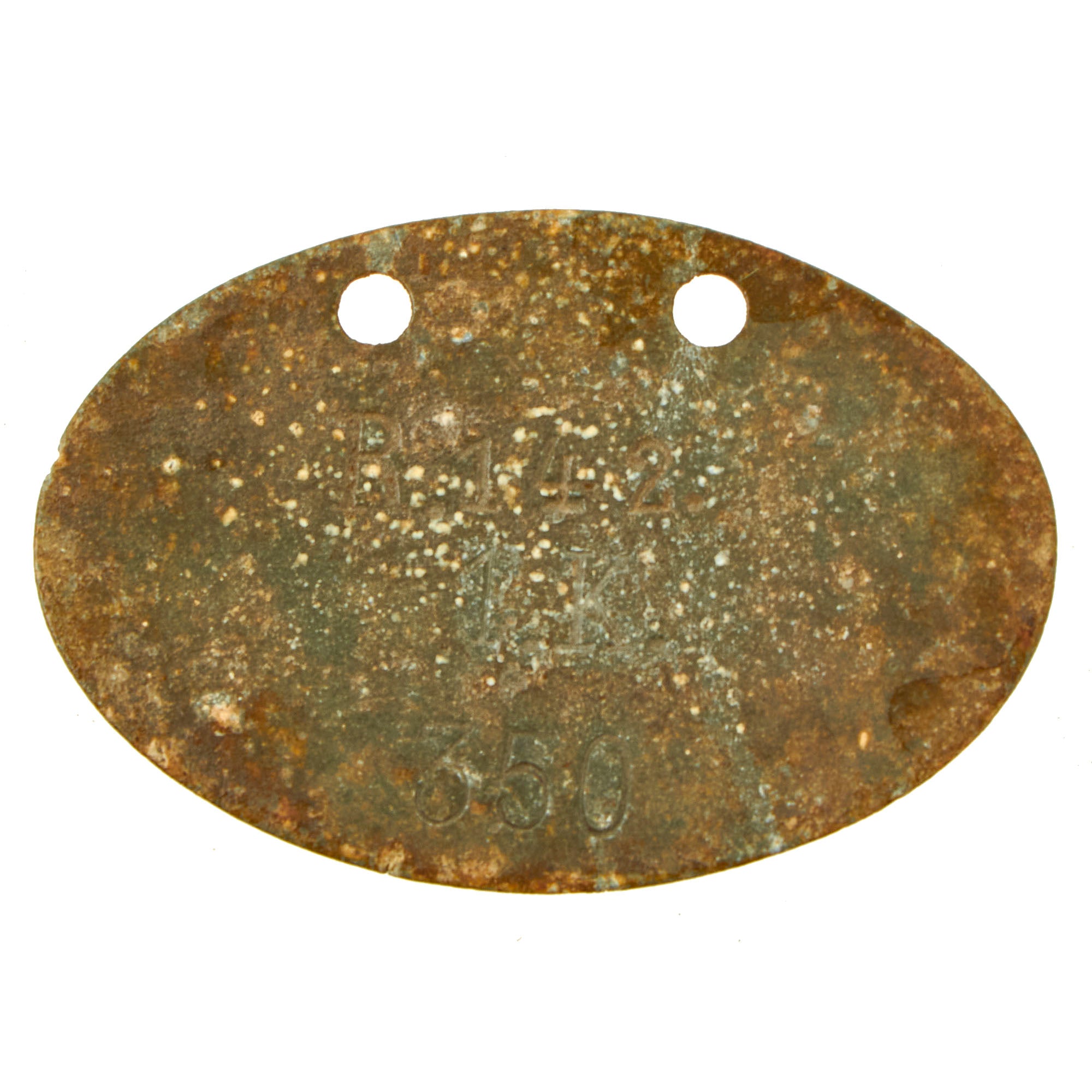 Original Imperial German WWI Identification Lot - 4 Discs ...