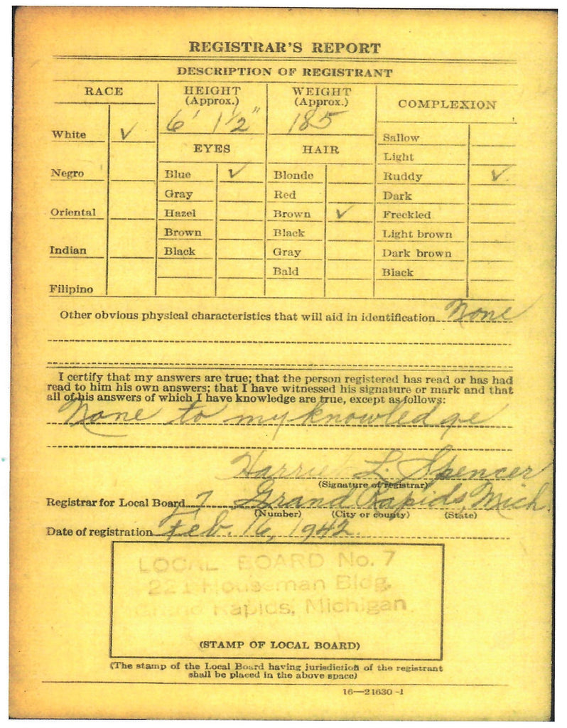 Original U.S. WWII POW Stalag Luft I 445th Bomb Group, 703rd Bomb Squa ...