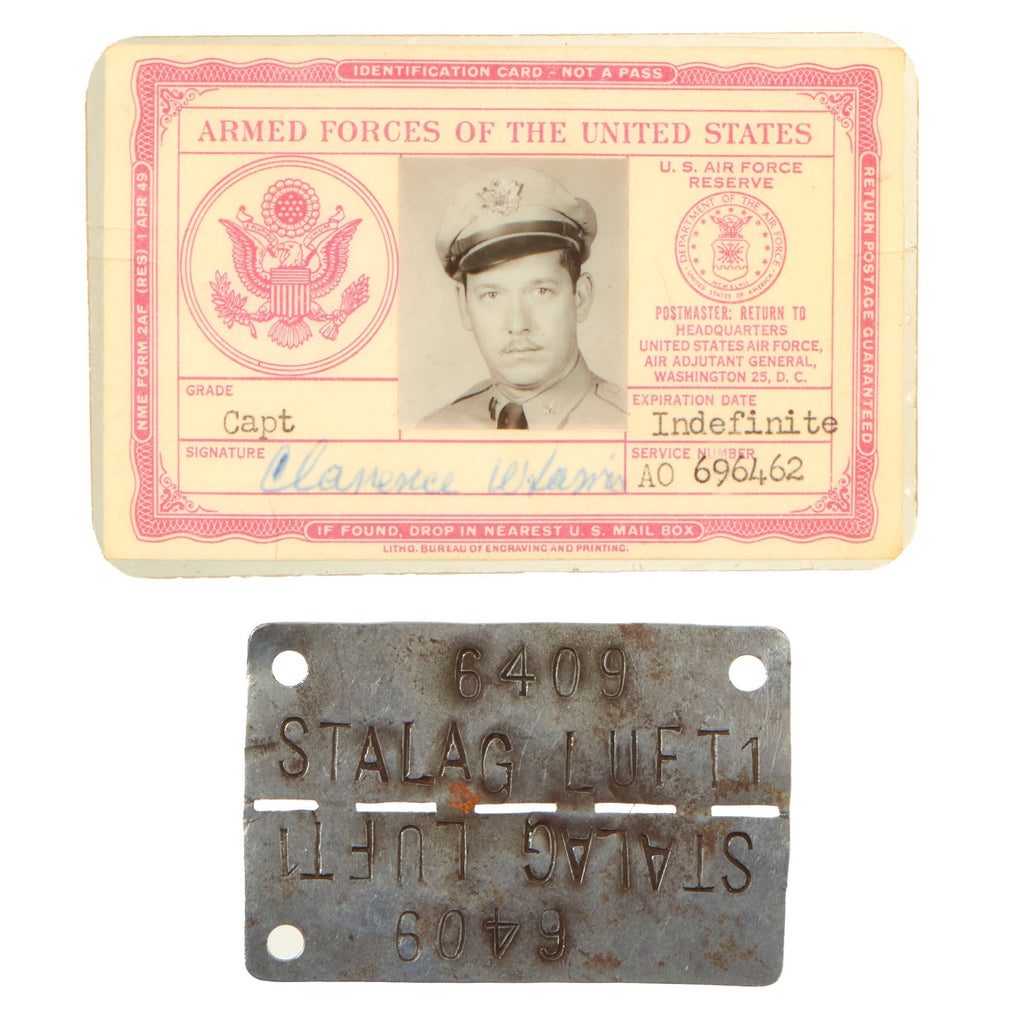 Original U.S. WWII POW Stalag Luft I 445th Bomb Group, 703rd Bomb Squa ...