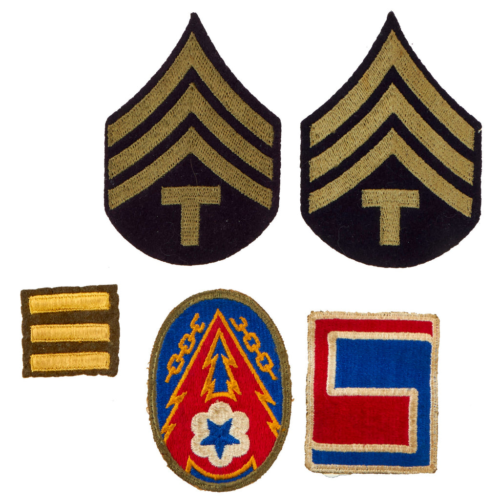 Original U.S. WWII Name Engraved Bronze Star (With Citation) Grouping ...