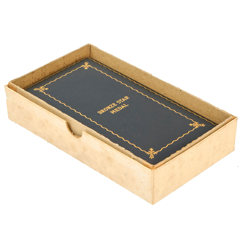 Original U.S. WWII Name Engraved Bronze Star (With Citation) Grouping ...