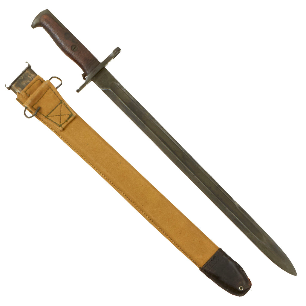 Original U.S. WWI M1905 Springfield 16 inch Rifle Bayonet marked S.A ...