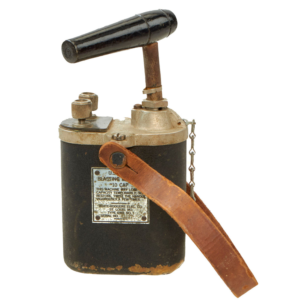 Original U.S. WWII D-Day Army 10 Cap Blasting Machine by White-Rodgers ...