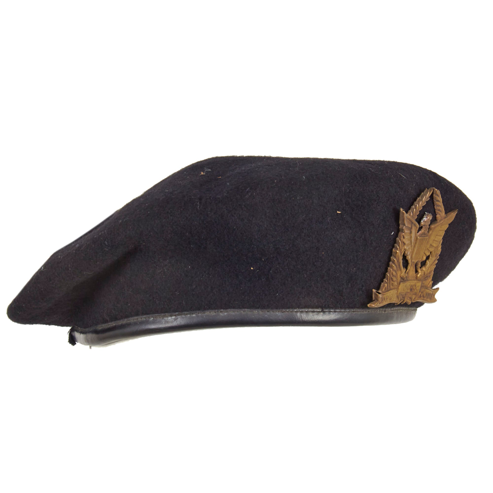Original Vietnam War Era South Vietnamese ARVN Officer’s Black Beret W ...