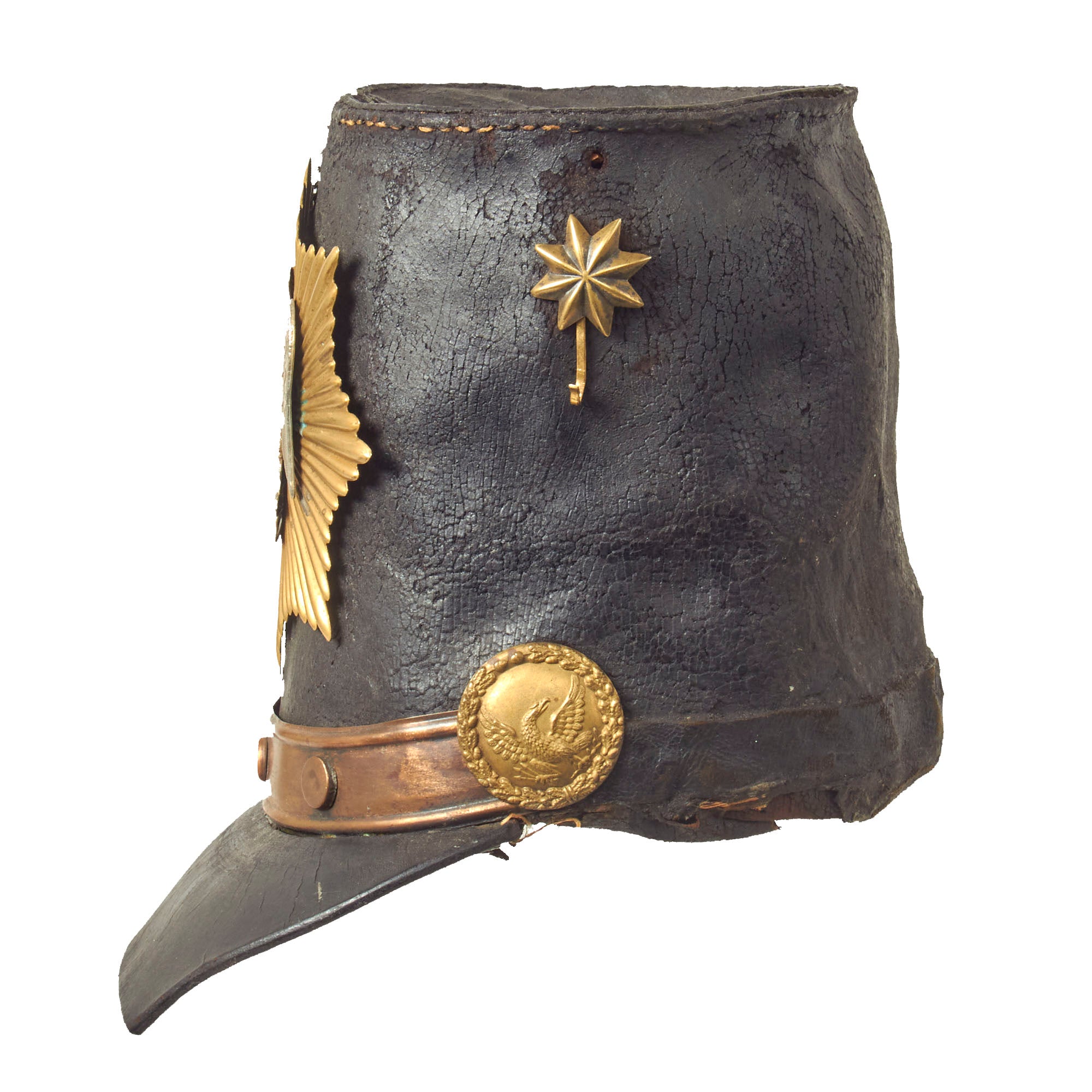 Original U.S. Seminole Wars Early 19th Century Dragoons Shako ...