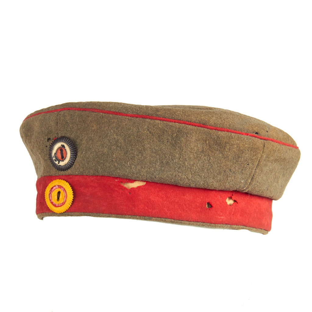 Original Imperial German WWI M1907 Feldmütze Field Cap with Baden Cock ...