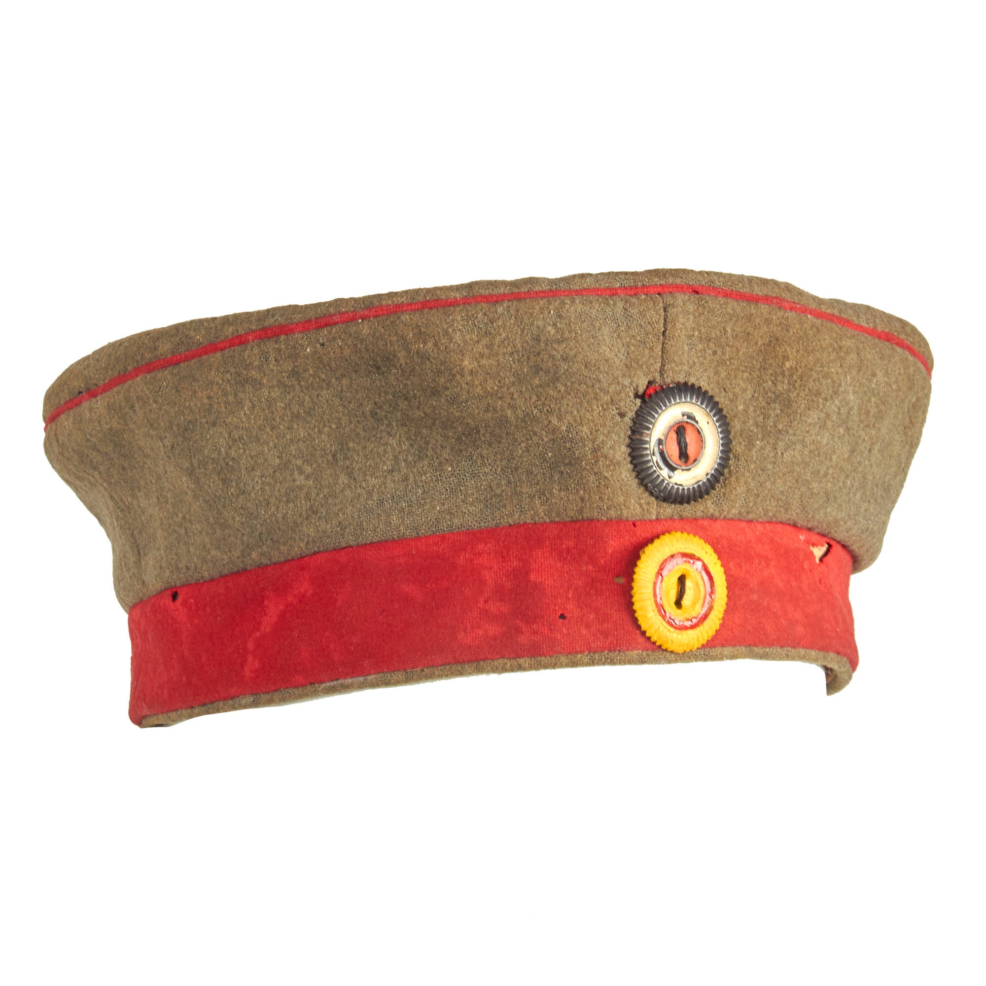 Original Imperial German WWI M1907 Feldmütze Field Cap with Baden Cock ...