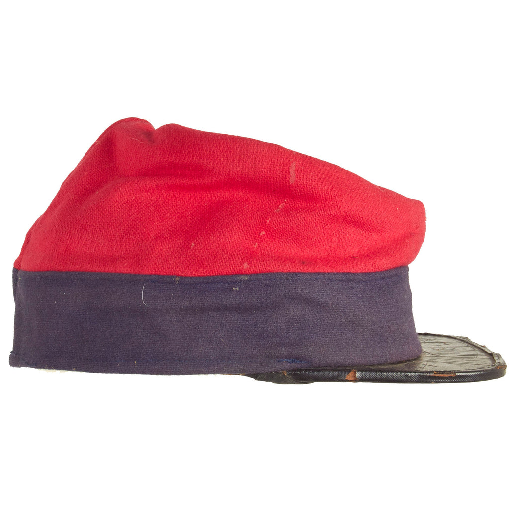 Original Civil War Union 14th Brooklyn “Red Legged Devils” Kepi with O ...