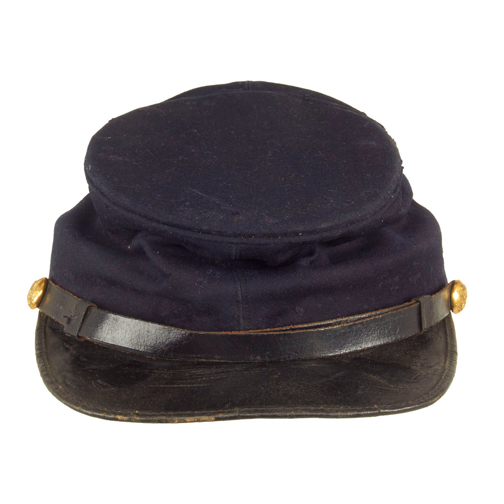 Original U.S. Civil War Commercial Chasseur Style Pattern Kepi With In ...