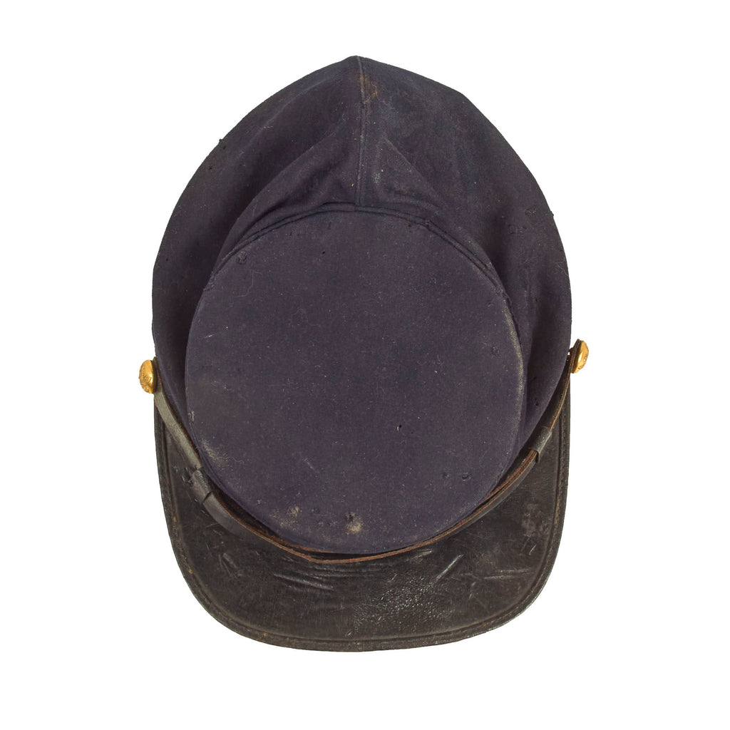 Original U.S. Civil War Commercial Chasseur Style Pattern Kepi With In ...