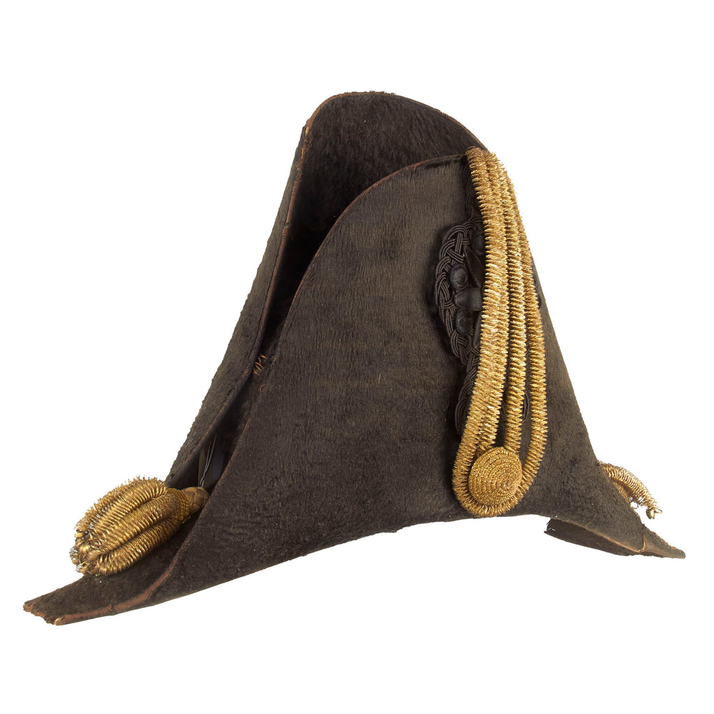 Original U.S. 1820s Army Officer Chapeau-Bras Bicorn Hat by Warren Sta ...