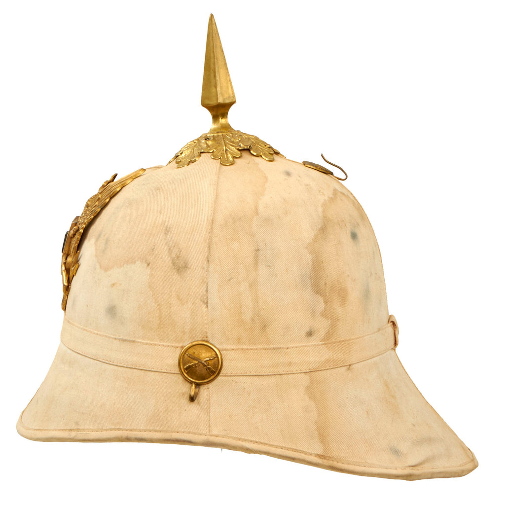 Original U.S. Model 1881 “Summer White” 17th Infantry Dress Spiked Pit ...