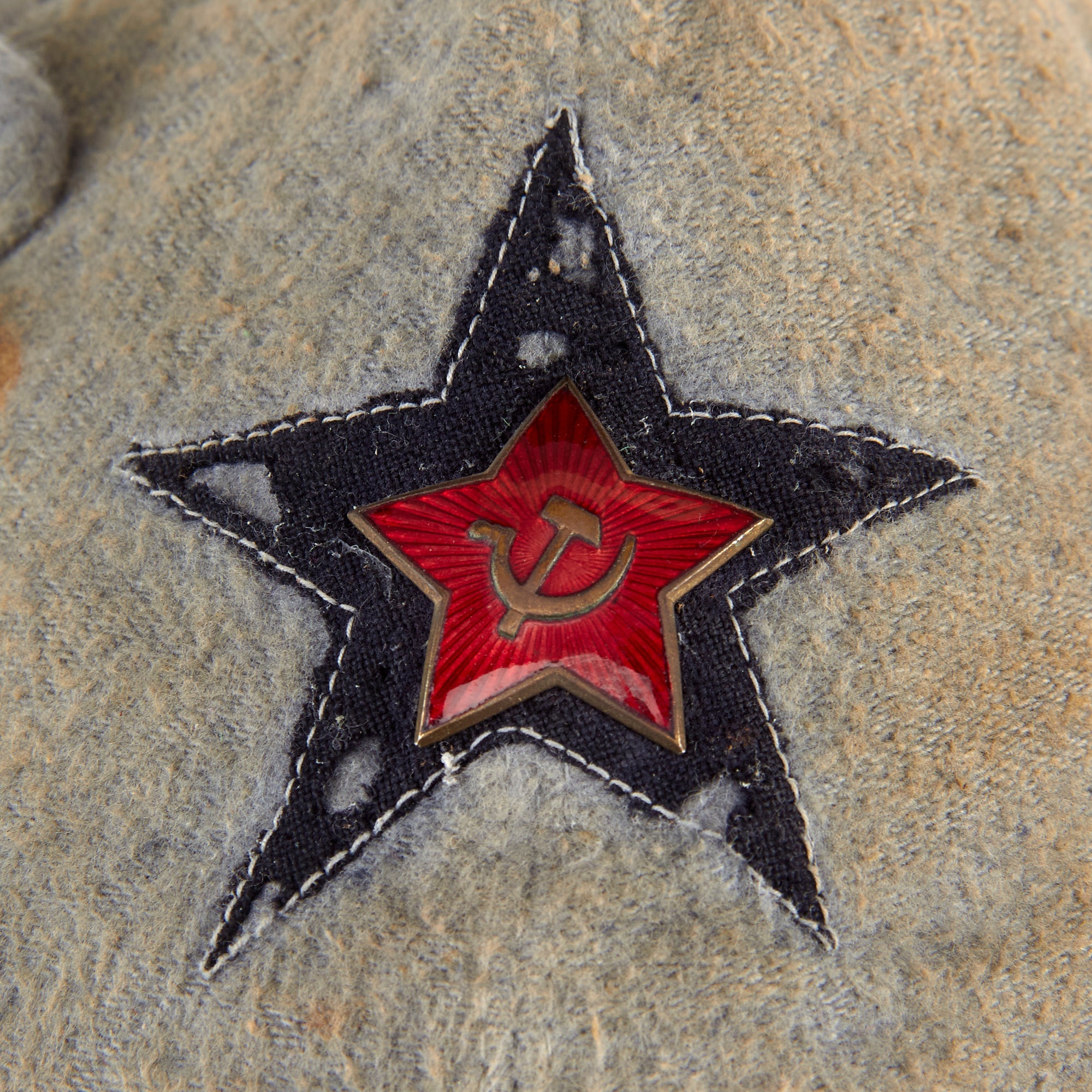 Original Soviet WWII M27 Budenovka Winter Cap - Engineers ...