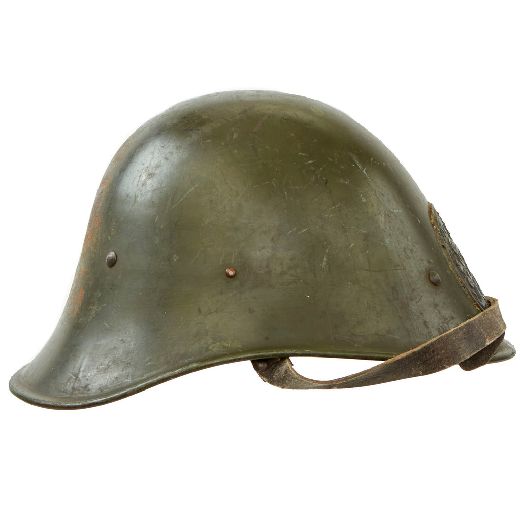 Original Netherlands WWII Dutch M34 Steel Helmet With Badge and Origin ...