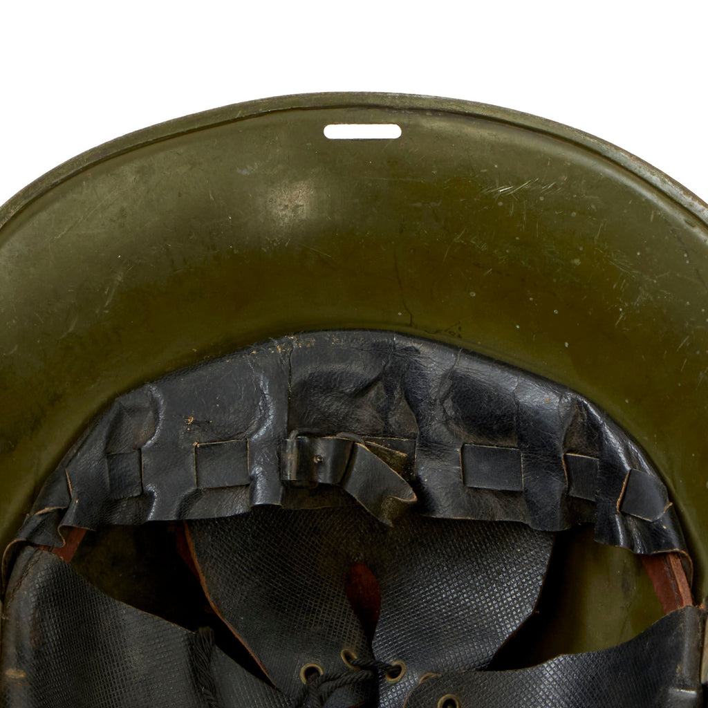 Original Netherlands WWII Dutch M34 Steel Helmet With Badge and Origin ...