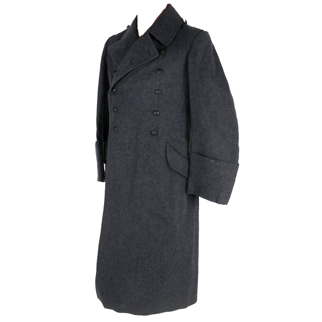 Original German WWII Luftwaffe EM/NCO Wool Greatcoat by A.T.B. - dated ...