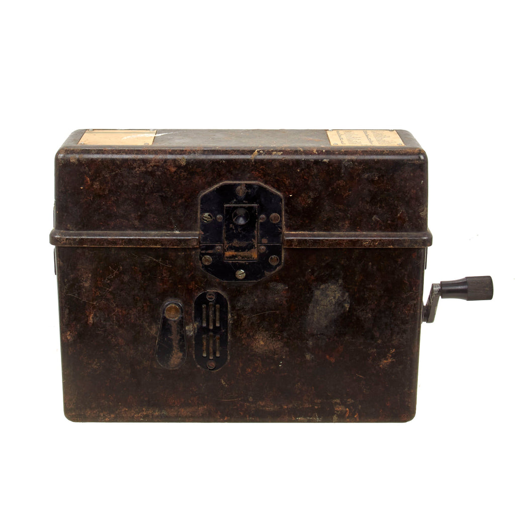 Original German WWII Wehrmacht Model FF33 Field Telephone Dated 1942 ...