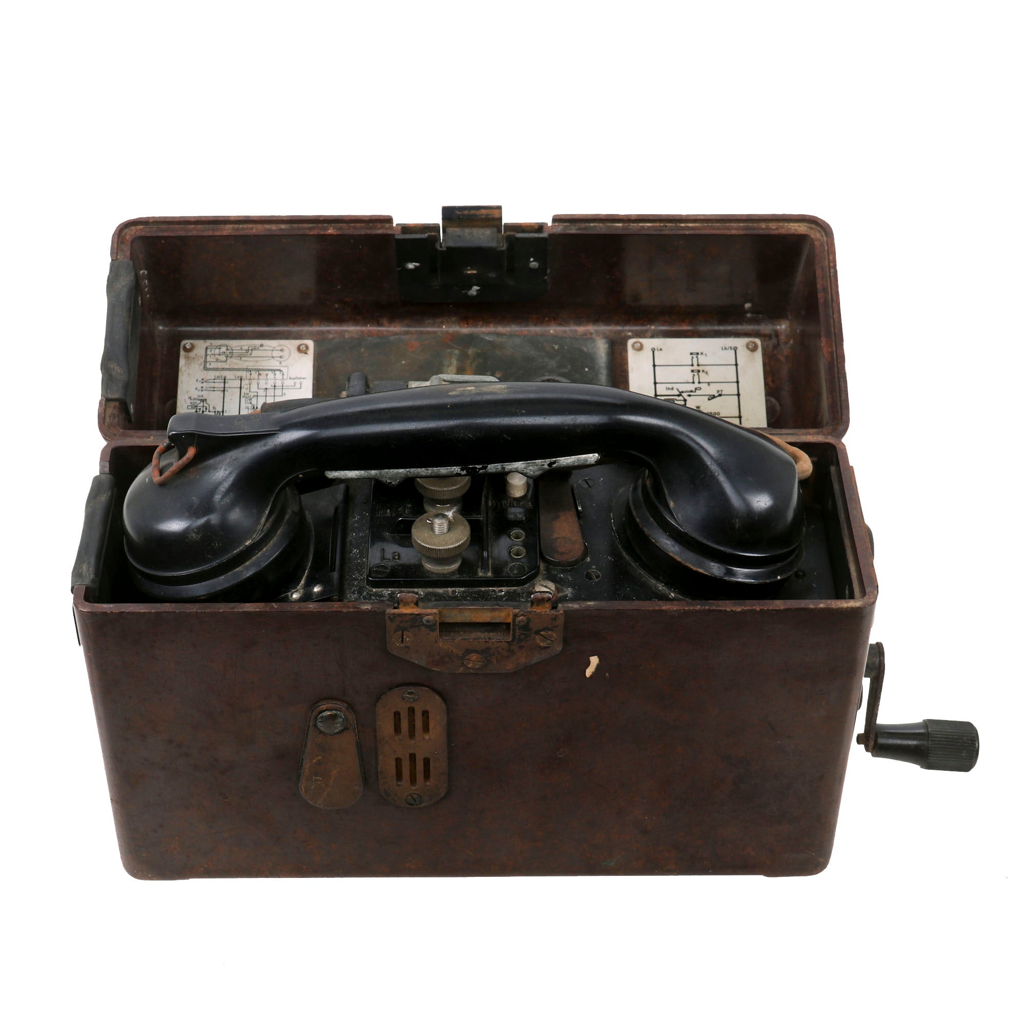Original German WWII Wehrmacht Model FF33 Field Telephone Dated 1937 ...