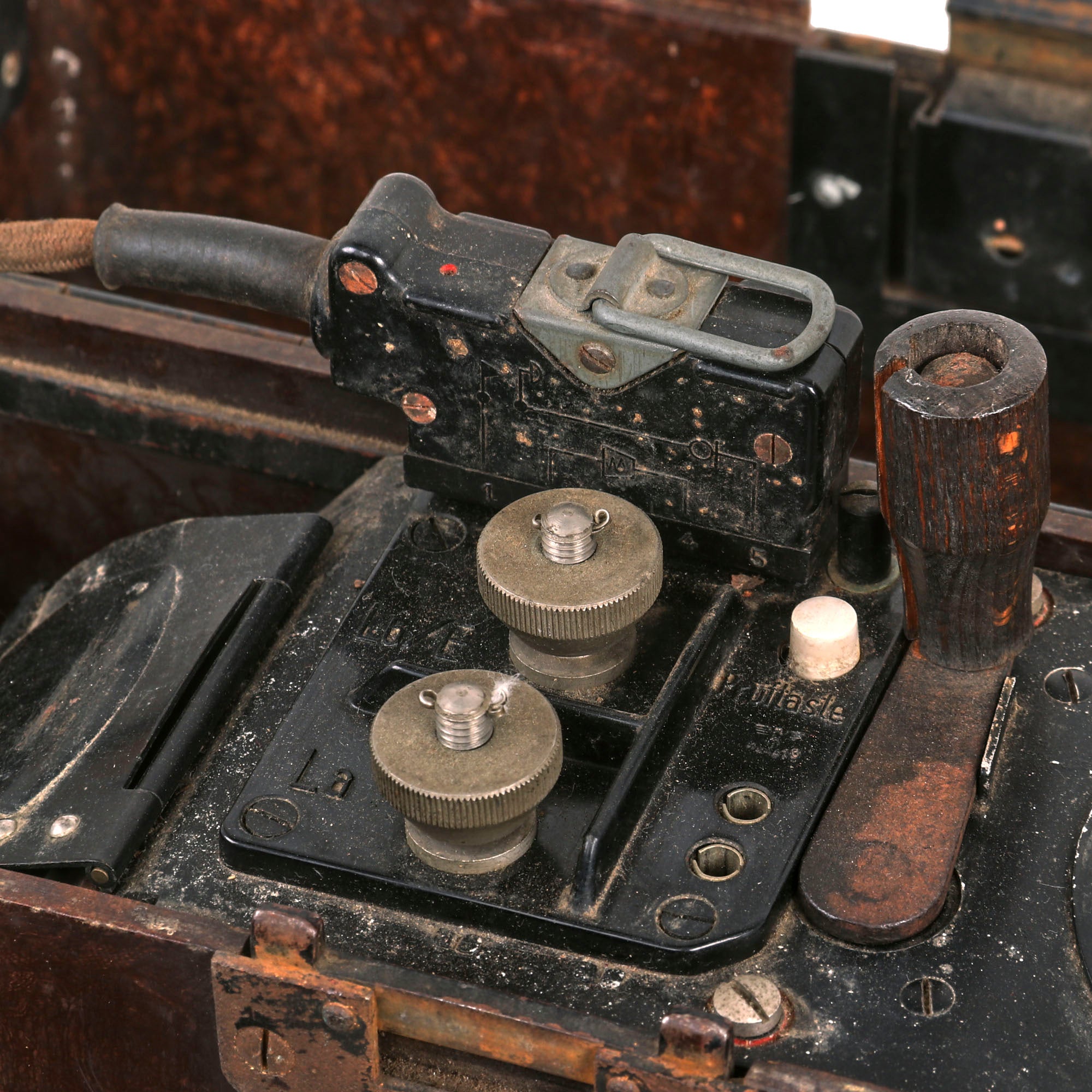 Original German WWII Wehrmacht Model FF33 Field Telephone Dated 1937 ...