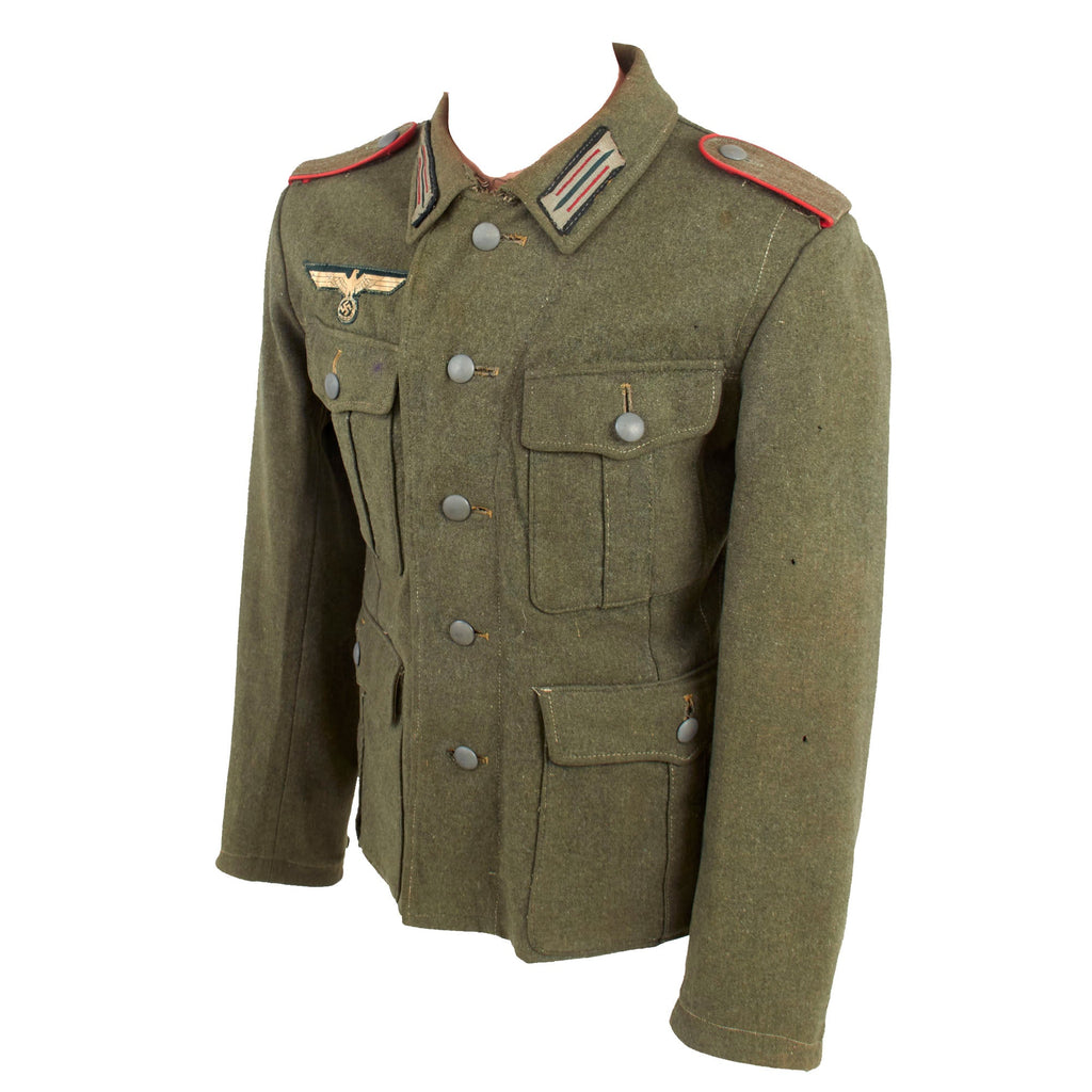 Original German WWII Heer Army Artillery Enlisted Man's M40 Combat Tun ...